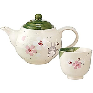 Studio Ghibli - My Neighbor Totoro - Sakura/Cherry Blossom, Skater Traditional Japanese Porcelain Dish Series - Teacup