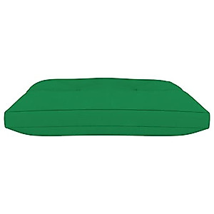 imasay Pallet Ottoman Cushion Green Fabric,Weight 1,46