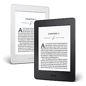 Kindle Paperwhite E-reader (Previous generation – 2015 release) - Black, 6" High-Resolution Display (300 ppi) with Built-in Light, Wi-Fi, Ad-Supported