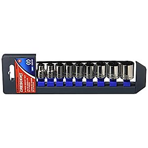 Crescent 9 Pc. 3/8" Drive 12 Point Standard Metric Socket Set - CSAS5N