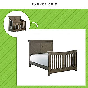 CC KITS Full-Size Conversion Kit Bed Rails for Select Bassett Baby Cribs (Cobblestone)