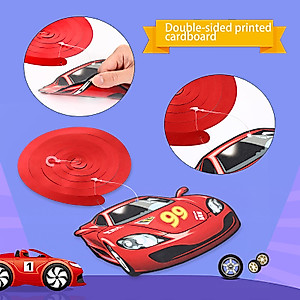 30 Pieces Race Car Party Hanging Swirls Decorations, Checkered Flags Racing Birthday Party Foil Ceiling Decor for Kids Boys Men Race Fans Birthday Party Baby Shower Supplies