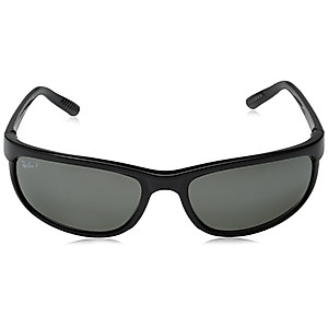 Ray Ban sunglasses RB2027 PRE, 601/W1 Black (Crystal Gray Mirror Polarized Lens), 63 mm