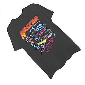 NASCAR Vintage Daytona 500 Shirt Racing Mens Graphic T-Shirt (White Daytona, Medium), Black Daytona