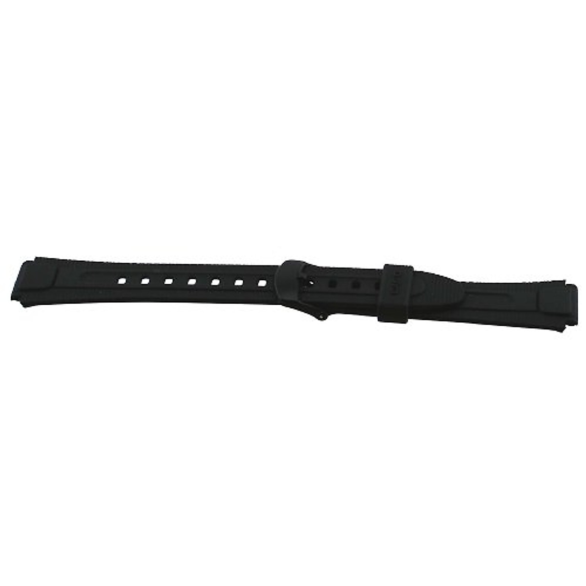 Casio 18mm Black Resin Band 10194983