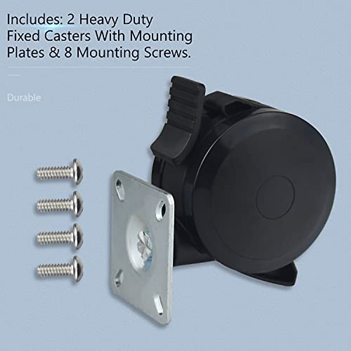 69827 Fixed Caster W/Hardware for Weber Spirit 200/300 Series Grills 2013-2017/2019 - This is a Locking Caster.