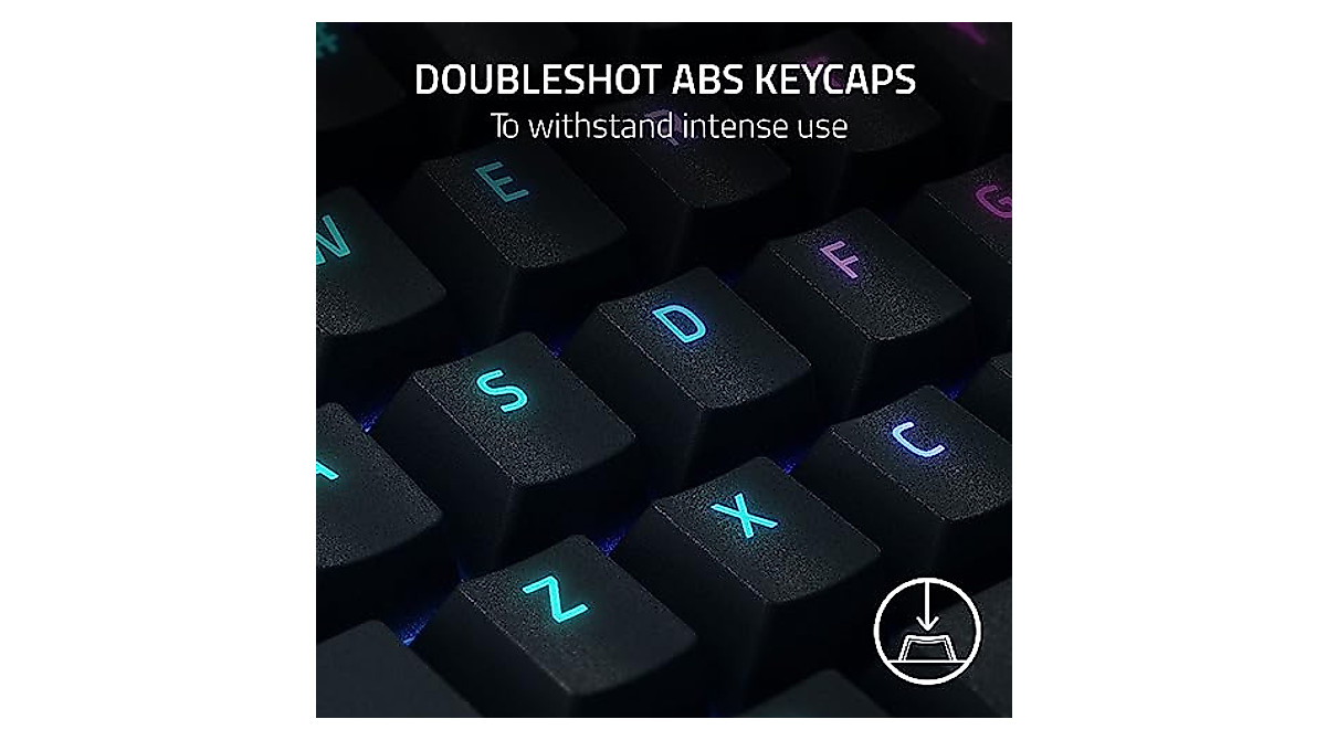 Razer BlackWidow V4 X: Silent Mechanical Gaming Keyboard