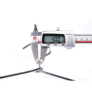 Quality Hangers 16 Pack Stainless Steel Wire Hangers - Ultra Thick 4mm Metal Hangers & Wire Coat Hangers, Seamless Non-Welded Design for Heavy-Duty Closet Organization