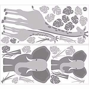 WallPops WPK2670 Wild about You Art Kit Wall Decal, Gray