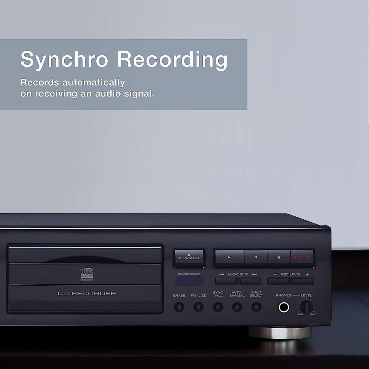 Teac CD-RW890MK2-B Home Audio CD Recorder - Black