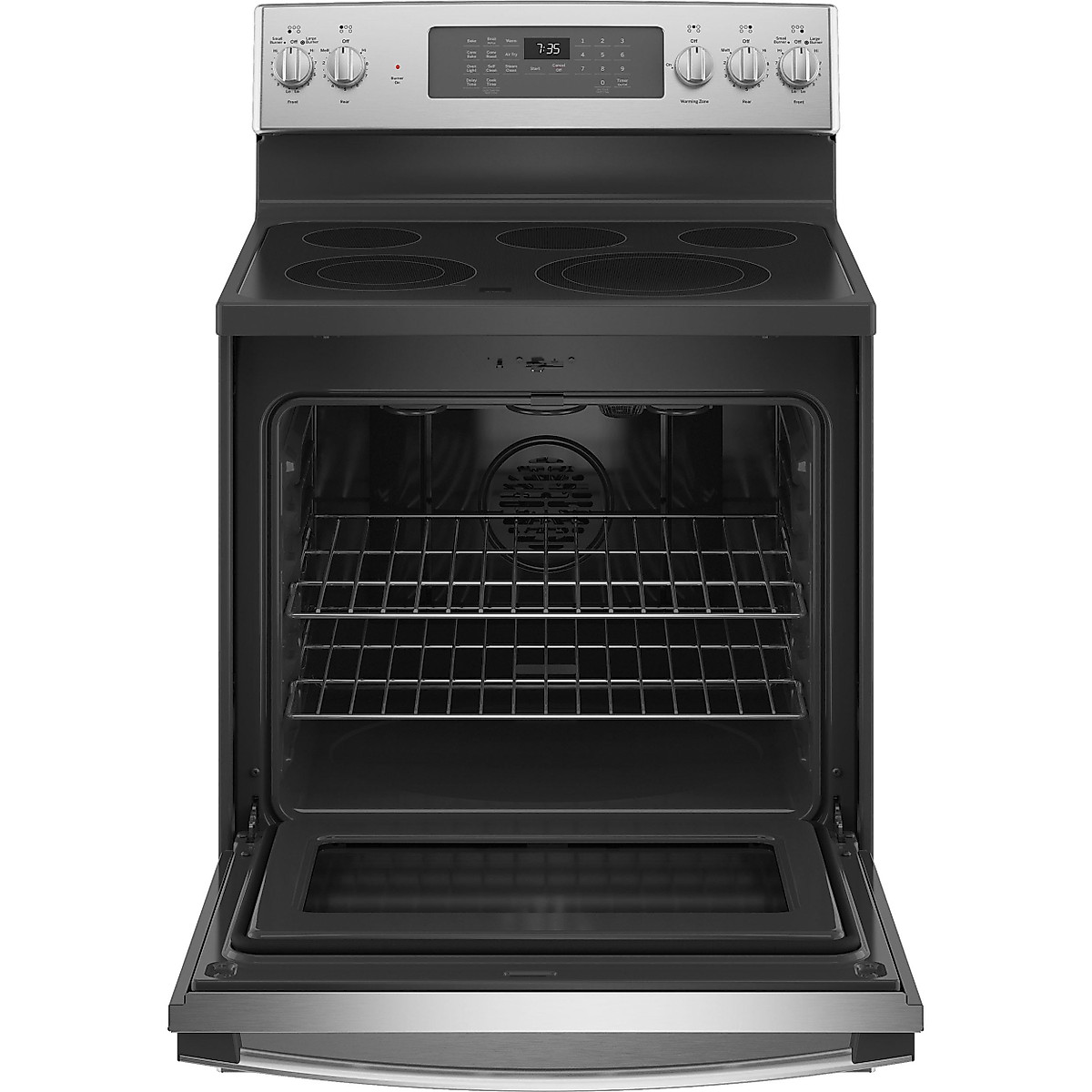 GE JB735SPSS 5.3 Cu. Ft. Freestanding Electric Convection Range with Hot Air Frying