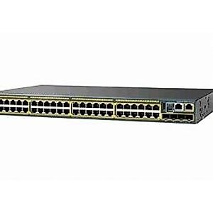 Cisco Systems WS-C2960X-48LPS-L Catalyst 2960X-48LPS-L Switch Managed 48x10/100/1000 (PoE+) +4xGigabit SFP Rack