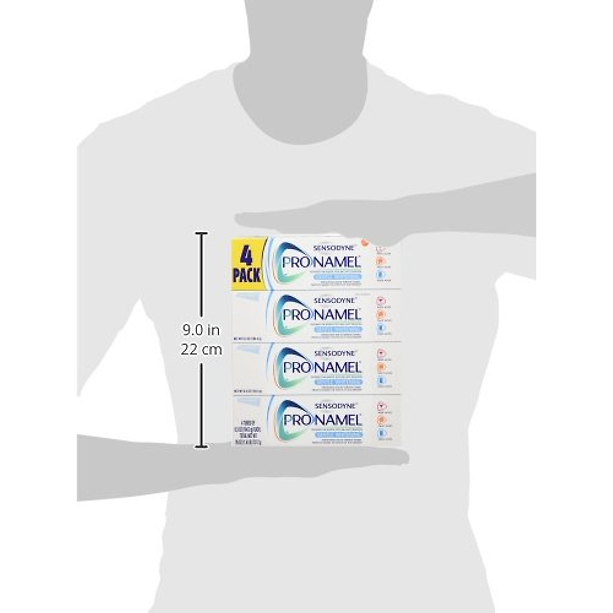 Sensodyne pronamel Gentle Whitening Tooth Paste 4 Pack/ 6.5 Ounce Net Wt 26 Ounce
