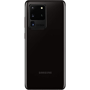 Samsung Galaxy S20 Ultra 128GB 6.9" 4G LTE Unlocked, Cosmic Black