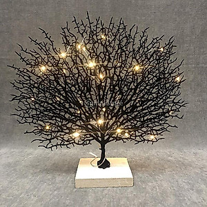 Simulation Coral Branch Artificial Sea Tree Peacock Tree Plastic Sea Trunk Branch Decorative Accessories for Fish Tank Aquarium Wedding Home(Brown)