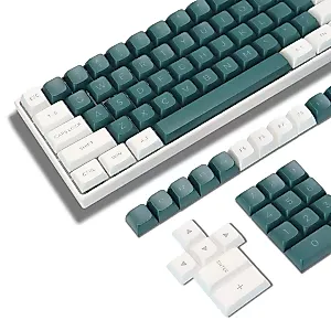 Keycaps 110 Keys XVX Profile PBT Keycaps Double-Shot for Cherry MX Gateron Switches Mechanical Gaming Keyboards