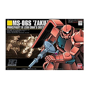 Gundam MS-06S Zaku II Char Custom HGUC 1/144 Scale