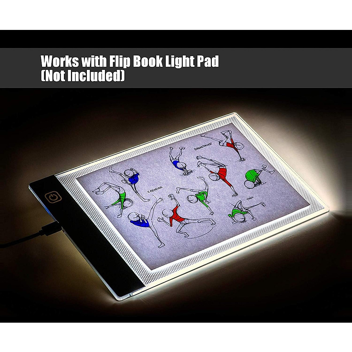 Blank Flip Book Paper with Holes - 720 Sheets (1480 Pages) Flipbook Animation Paper : Works with Flip Book Kit Light Pads: for Drawing, Sketching Supplies/Comic Book Kit - Drawing Paper Animation Kit