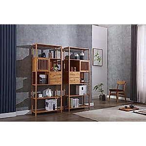 Boraam Selma Bookcase, Right, Natural