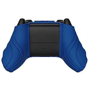 PlayVital Scorpion Edition Anti-Slip Silicone Case Cover for Xbox Series X/S Controller, Soft Rubber Case for Xbox Core Wireless Controller with Thumb Grip Caps - Black