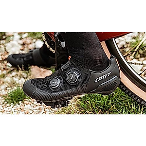 DMT Men's XC-Marathon Cycling Shoes MTB, Black, 43 EU