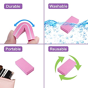 Pink Professional Nail Buffer Set - 30 Pcs, Acrylic & Natural Nails, 100/180 Grit Buffer Blocks