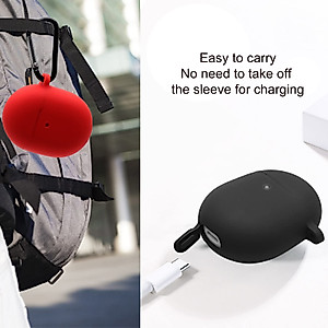 Carring Case for Google Pixel Buds Pro (2022 Hybrid Active Noise Cancelling Earbuds,Premium Soft Skin Cover Shock-Absorbing, Protective Finder Case with 2 Keychain Mint Green+Sky Blue