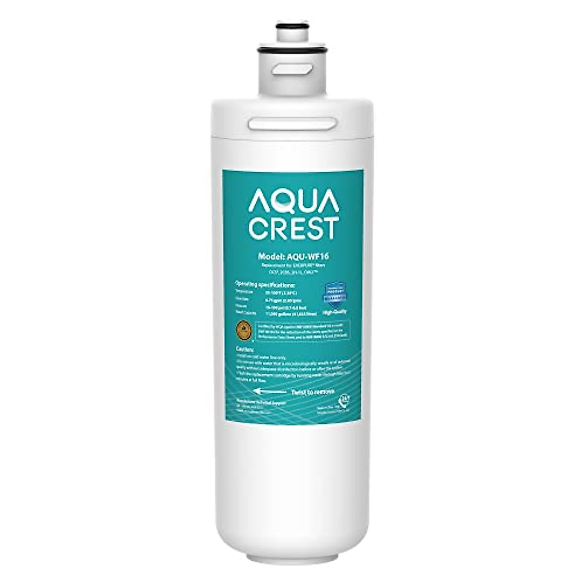 AQUA CREST OCS2 Under Sink Water Filter, Replacement Cartridge for Everpure OCS2, 2CB5, 2H-L, 2CB-GW, ADC, OW2-Plus, EV9618-02, EV9634-26, EV9634-01, EV9617-05, Aquverse A100, NSF/ANSI 42 Certified