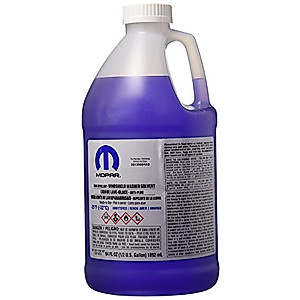 Genuine Chrysler Accessories 5139804AB Rain Repellant Windshield Washer Fluid - 64 oz. Bottle