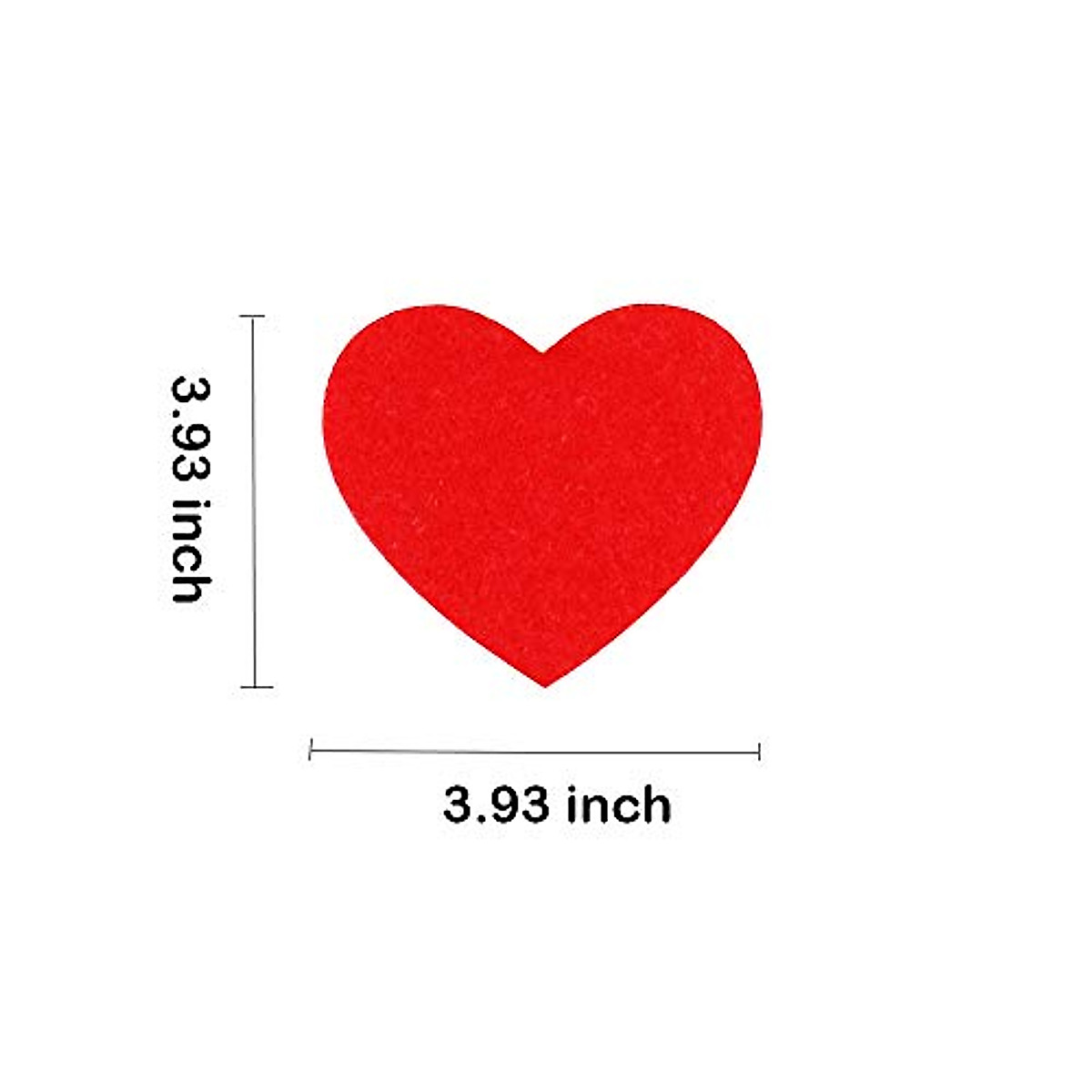 2 Pieces Valentines Day Banners,Felt Heart Garland Banner Valentine’s Day Decor for Wedding Birthday Anniversary Party Decorations Ornaments