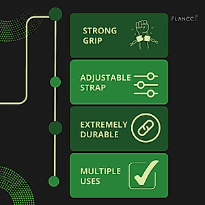 FLANCCI Hat Rack Organizer over the door, Baseball cap holder, hat hanger for closet door rack, Adjustable hat storage racks, Two Straps, Holds up to 18 Caps with adjustable hanging hooks