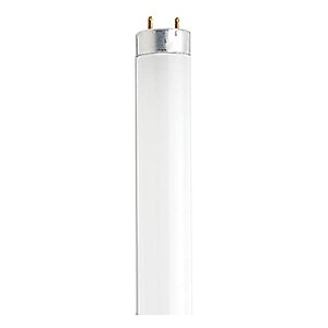 Sylvania 15W 18" T8 Linear Fluorescent Lamp, 4200K, 825 Lm, Non-Dimmable, Cool White - 1 Pack (21619)