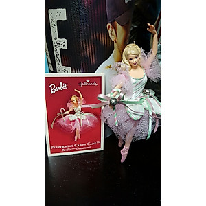 Hallmark 2004 Keepsake Ornament Peppermint Candy Cane Barbie
