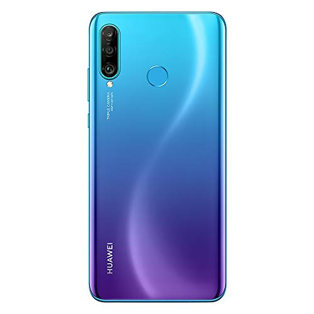 HUAWEI P30 Lite New Edition Marie-L21BX Dual-SIM 256GB (GSM Only | No CDMA) Factory Unlocked 4G/LTE Smartphone (Peacock Blue) - International Version
