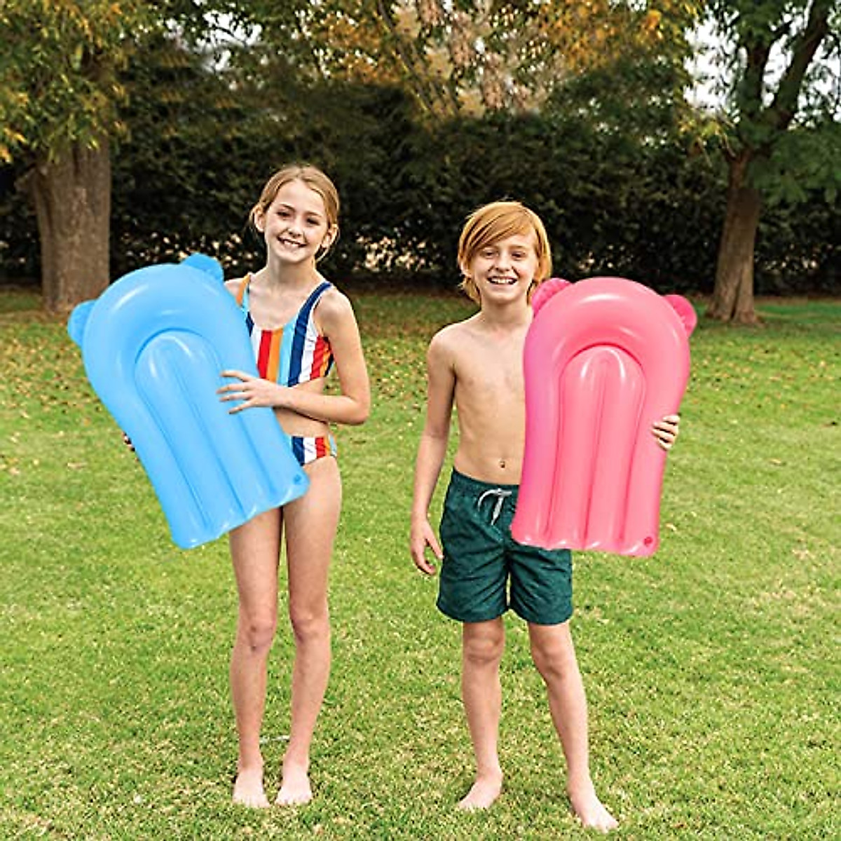 MOYRGG Slip and Slide Inflatable Water Slides Lawn Toy with 2 Bodyboards - 20x6ft 10 lb Slip Slide Heavy Duty Summer Toy with Sprinkler for Kids Adults Backyard Outdoor Water Play