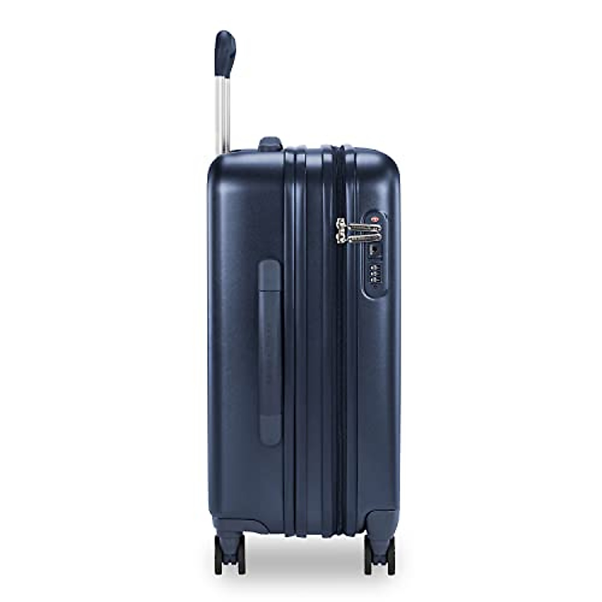Briggs & Riley Sympatico Hardside Domestic Spinner Luggage, Matte Navy, 22-Inch Carry-On