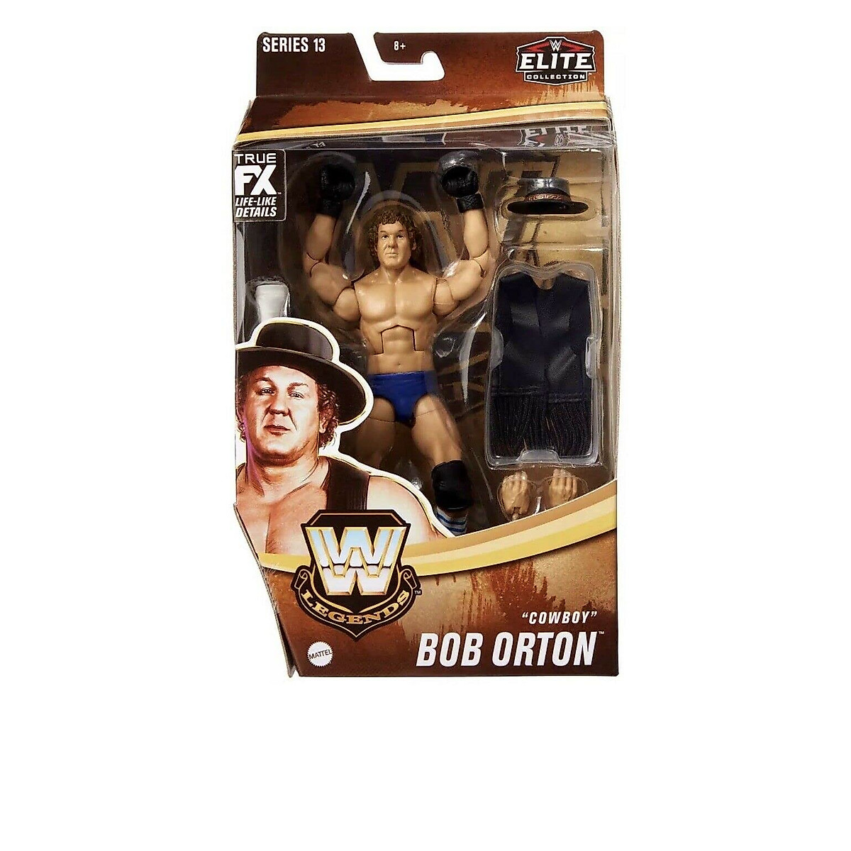WWE Legends Elite Collection Cowboy Bob Orton Exclusive Action Figure