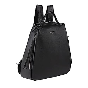 Giorgio Ferretti Soft Genuine Leather Italian Backpack for Women Small Real Leather Backpack Purse