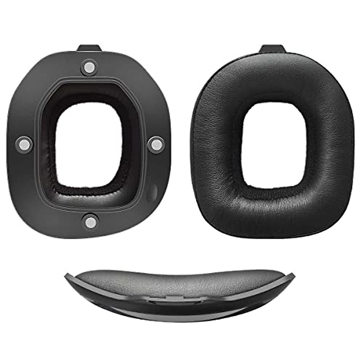 MQDITH Soft Protein Leather Replacement Ear Pads Headband Compatible with Astro A40 TR Headset