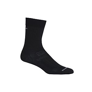 Icebreaker Merino womens Medium Cushion Wool for Women hiking socks, Black, Small US