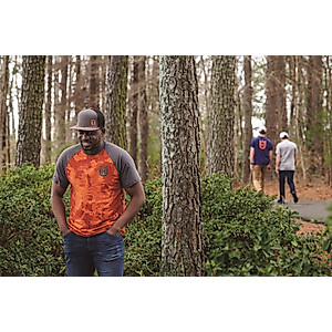 Husqvarna Short Sleeve Unisex T-Shirt, Orange, Medium