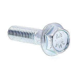 Prime-Line 9089620 Flange Bolts, Class 8.8 Metric, M10-1.50 X 40MM, Zinc Plated Steel (25 Pack)