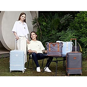 Joyway Carry On Luggage 20 Inch Expandable Suitcase with Spinner Wheel, 3 Piece Hard Shell Luggage Set with TSA Lock(Grey)