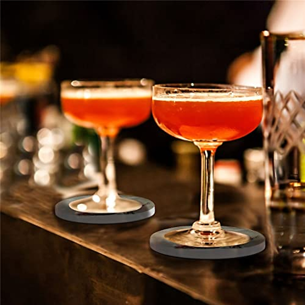 QUANJJ Easter Eggs Willow Branches Bottle Ceramic Coaster Set Coffee Tea Cup Coasters Kitchen Accessories Round Placemat (Color : D, Size : 4pcs)