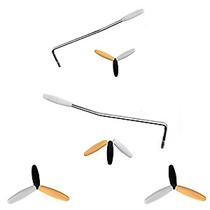 Micro Trader 0.2 Inch Thread Tremolo Arm Whammy Bar for MIM Strat Stratocaster Electric Guitar Chrome