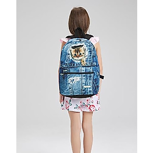 JeremySport Toddler Backpack Boys Girls, 15 Inch Kids Backpack for Preschool