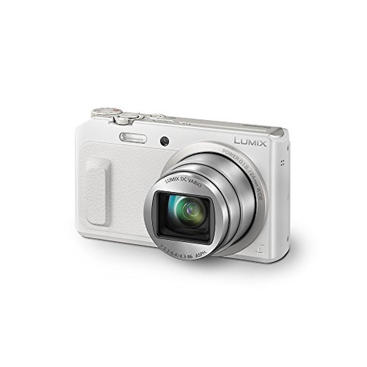 Panasonic DMC-ZS45W 16 MP Digital Camera with 3-Inch LCD (White)