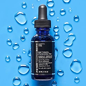 Peter Thomas Roth | Retinol Fusion PM Night Serum | Hydrating Retinol Facial Serum, 1.5% Microencapsulated Retinol for Fine Lines, Wrinkles, Uneven Skin Tone, Texture and Radiance