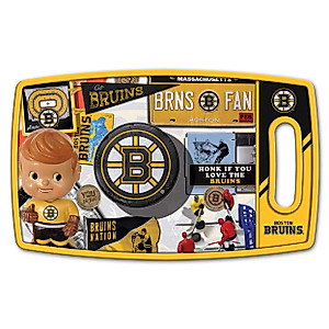 YouTheFan NHL Boston Bruins Retro Series Cutting Board