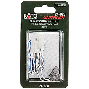 Kato N Scale Unitrack Double Track Power Cord (2)